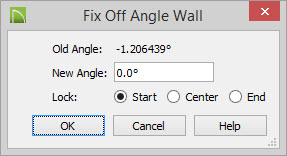 Fixing Jagged or Off-Angle Walls and Lines