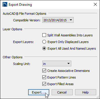 Creating a DXF File