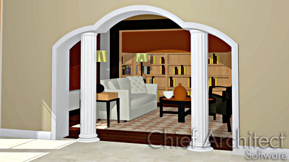 Placing a Column in a Doorway