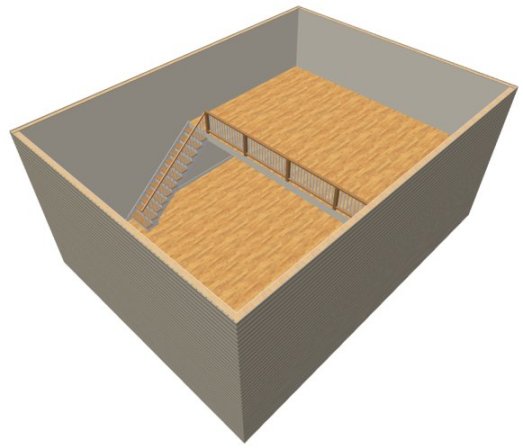 Using Open Below Rooms to Define an Opening to a Lower Floor