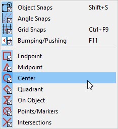 Controlling Snap Settings