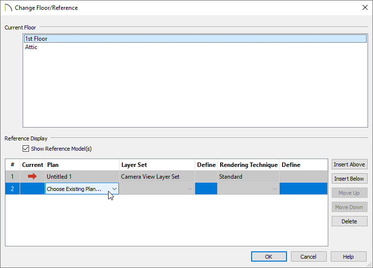 Using the Reference Display