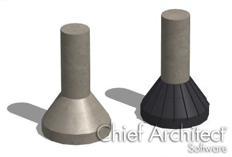 Creating a Bell Footing