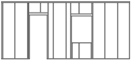 Manually Editing Wall Framing