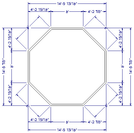 Drawing an Octagonal Structure