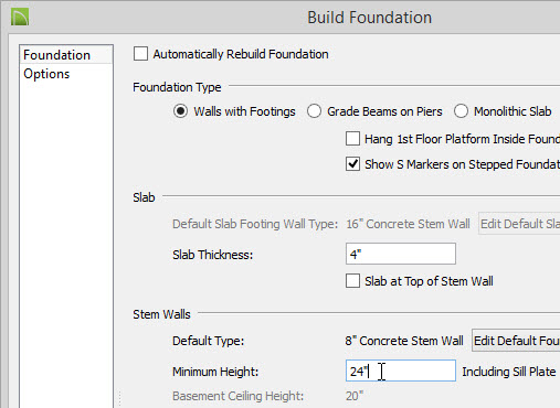 Creating a Split Level Structure
