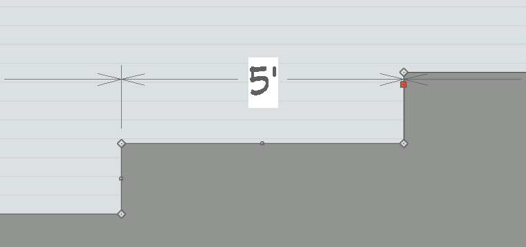 Creating a Stepped Foundation