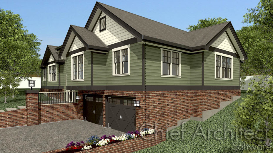 Creating a Stepped Foundation